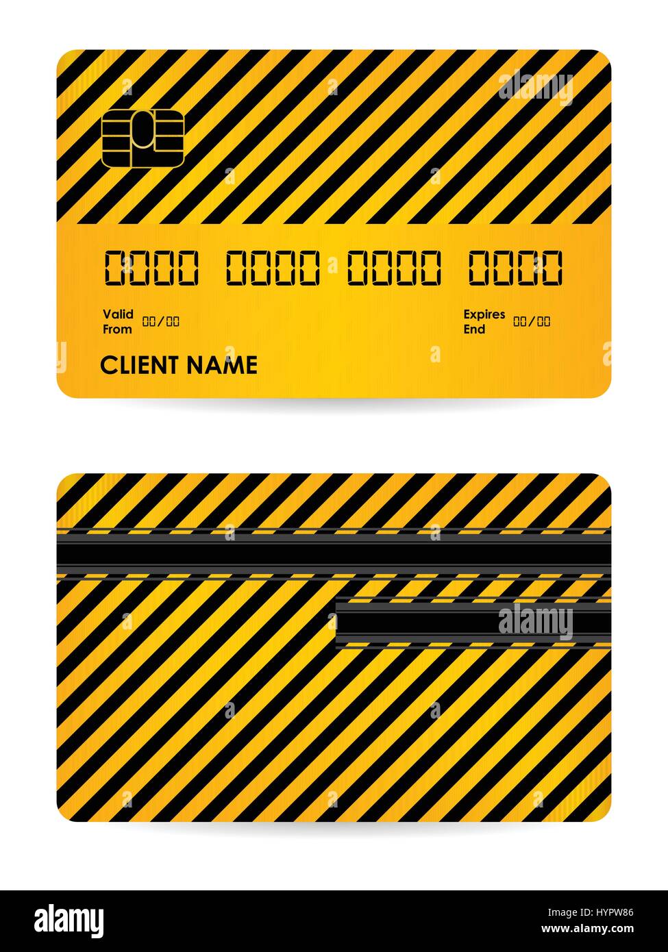 Vector credit card illustration Stock Vector Image & Art - Alamy