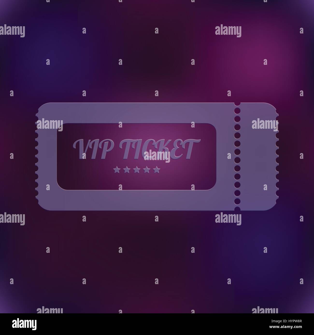 vector VIP ticket Stock Vector Image & Art - Alamy