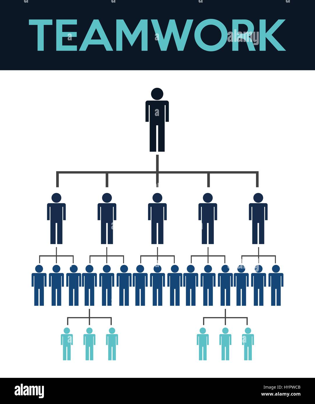 teamwork concept, abstract business background Stock Vector Image & Art ...