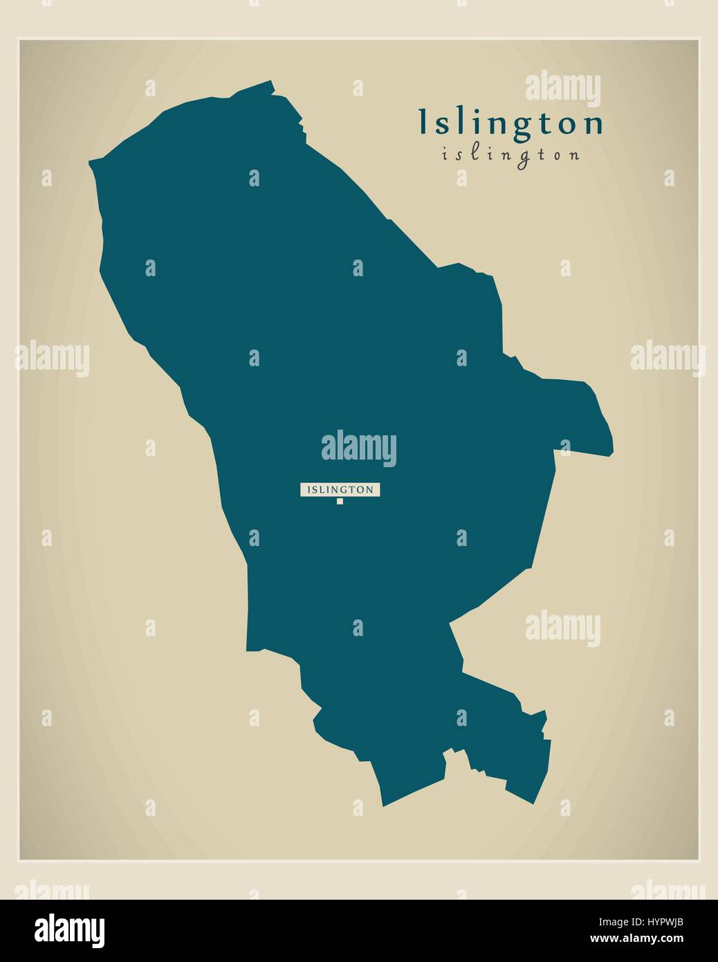 Islington london england Stock Vector Images - Alamy