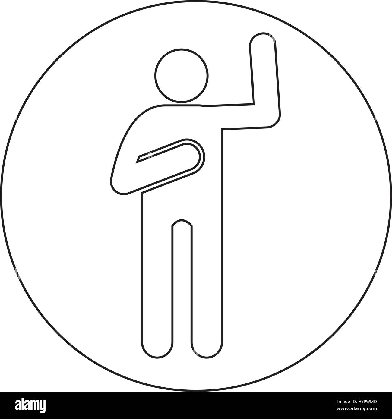 Human Action Icon Stock Vector Image & Art - Alamy