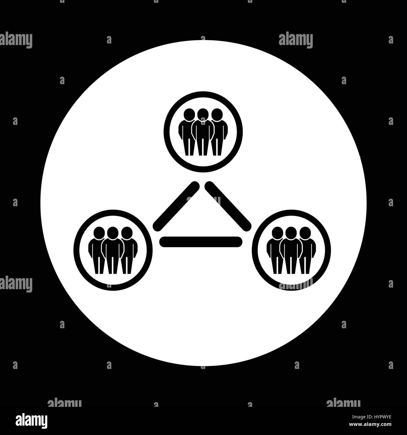 people network icon Stock Vector Image & Art - Alamy