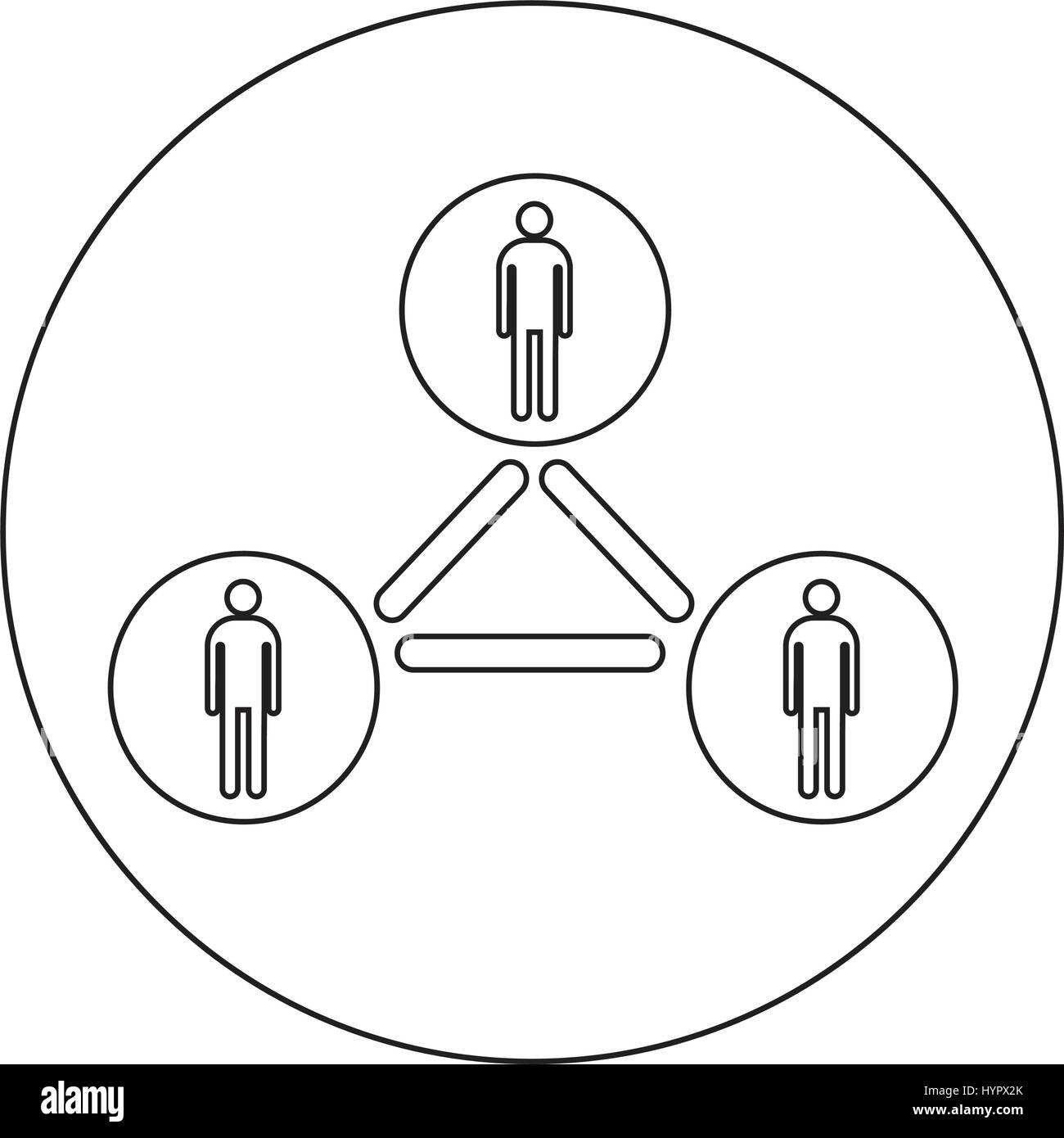 people network icon Stock Vector Image & Art - Alamy