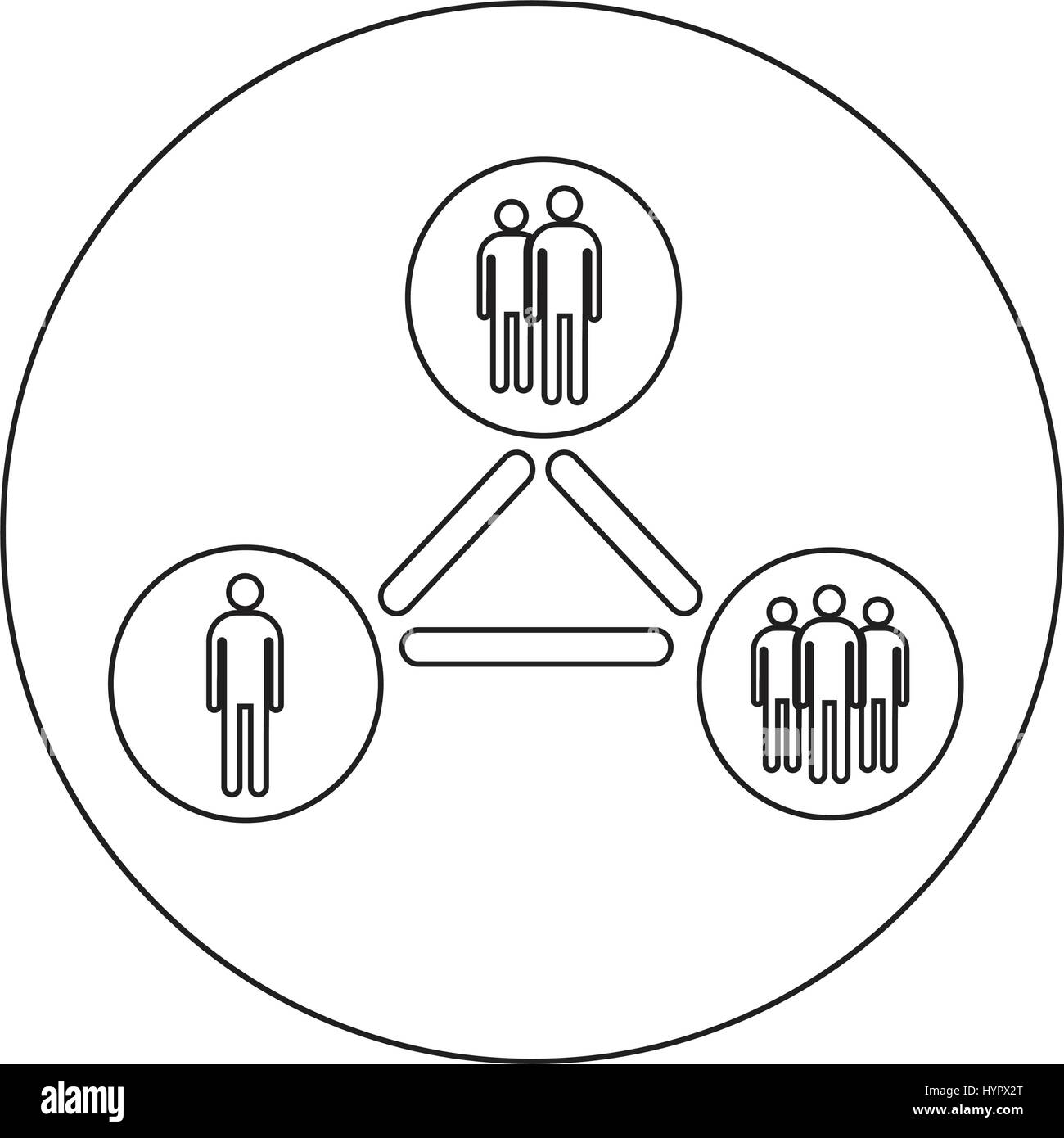 people network icon Stock Vector Image & Art - Alamy