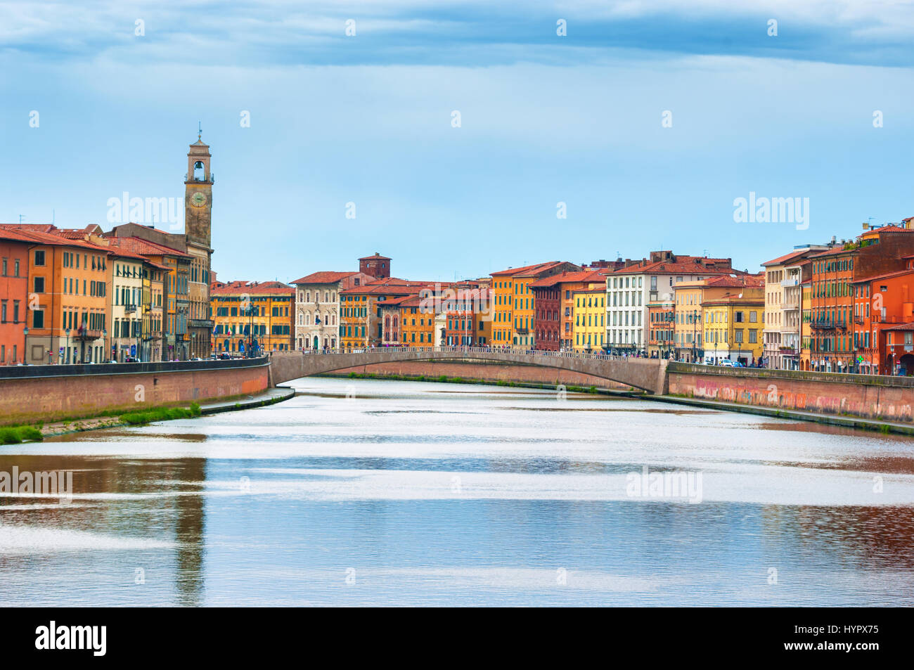 River Arno in Pisa, Italy Stock Photo - Alamy