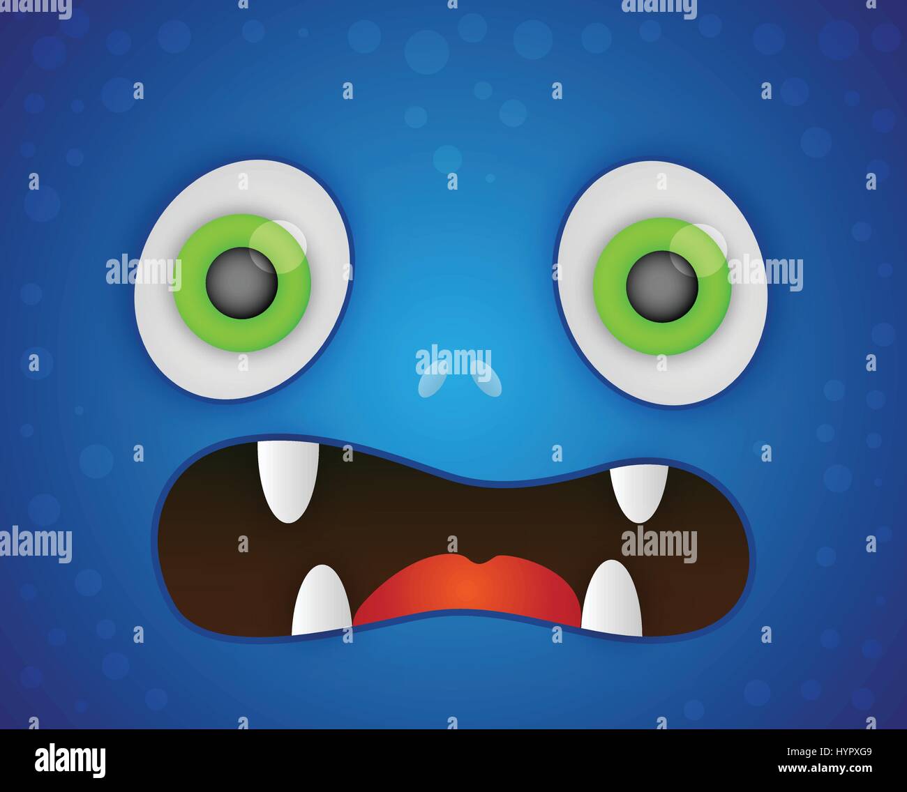 Blue monster background Stock Vector Image & Art - Alamy