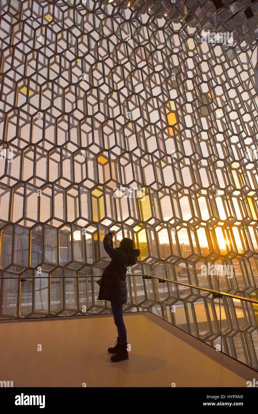 The Icelandic Opera House (Harpa) in Reykjavík Stock Photo - Alamy