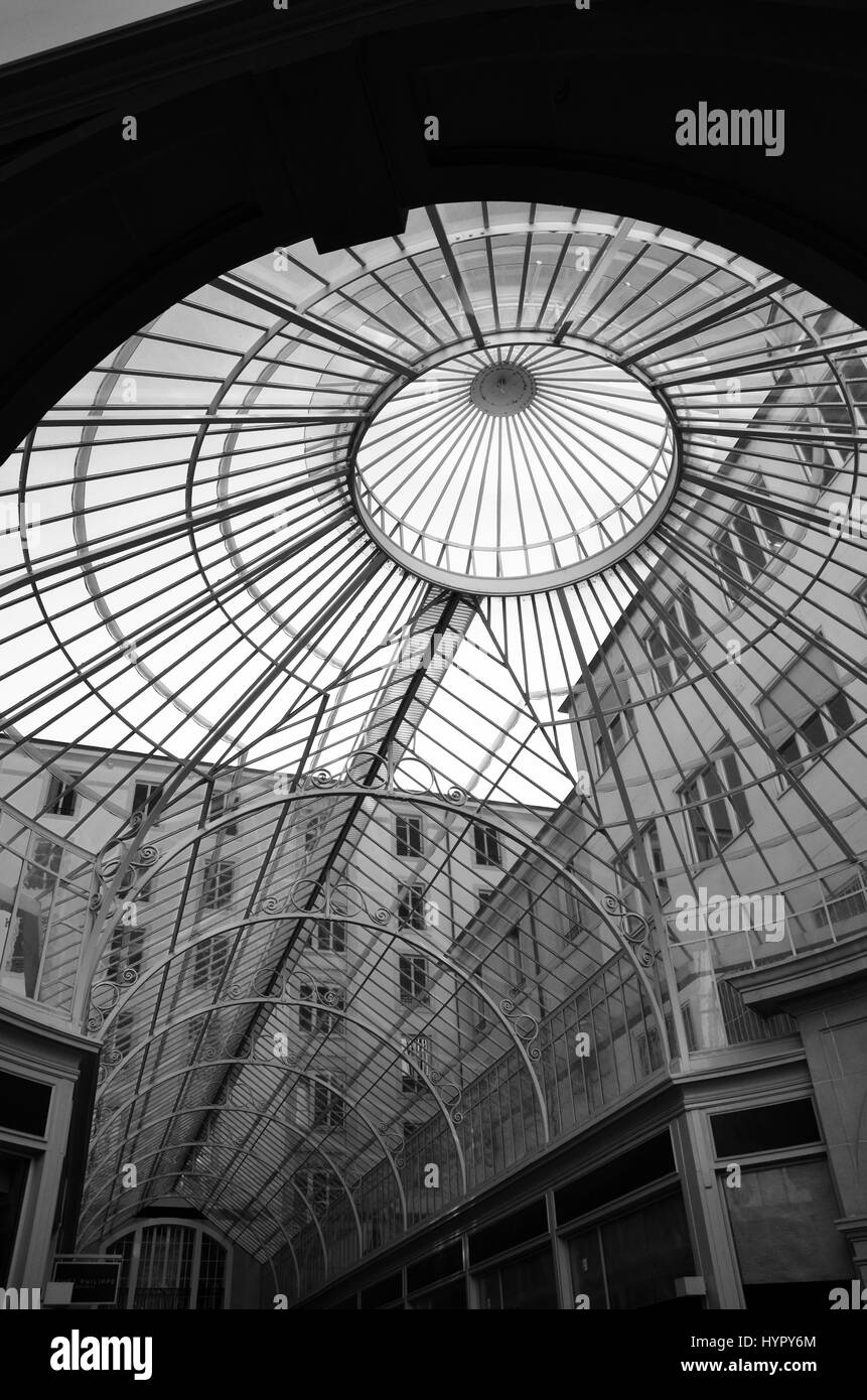 Glass covered atrium in Geneva, Switzerland Stock Photo - Alamy