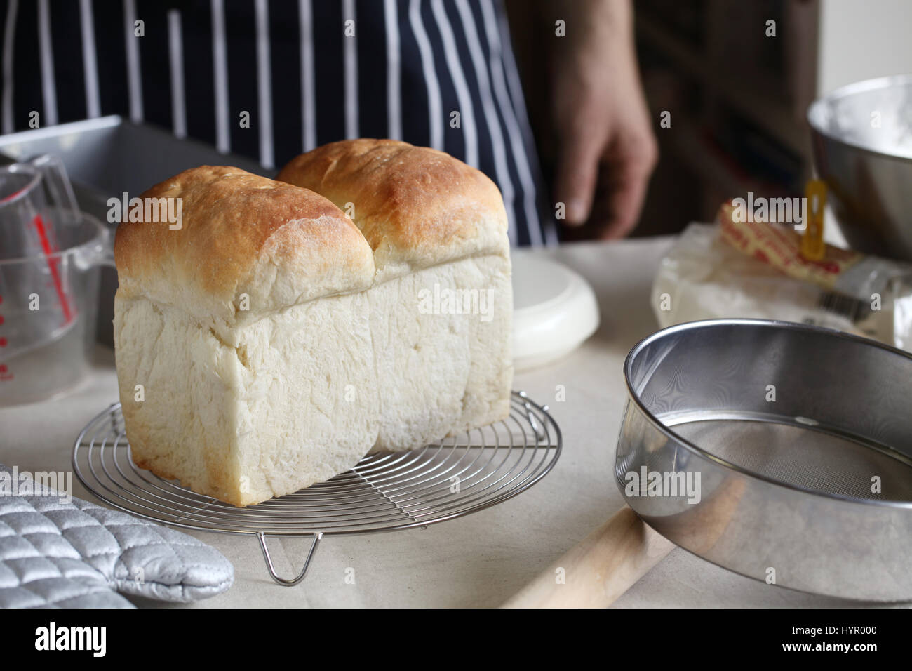 freshly baked homemade white bread freshly baked homemade white bread ...