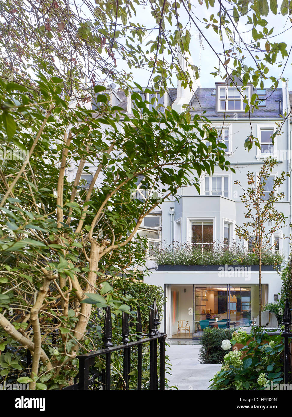 Back of house. West London Family House, London, United Kingdom ...