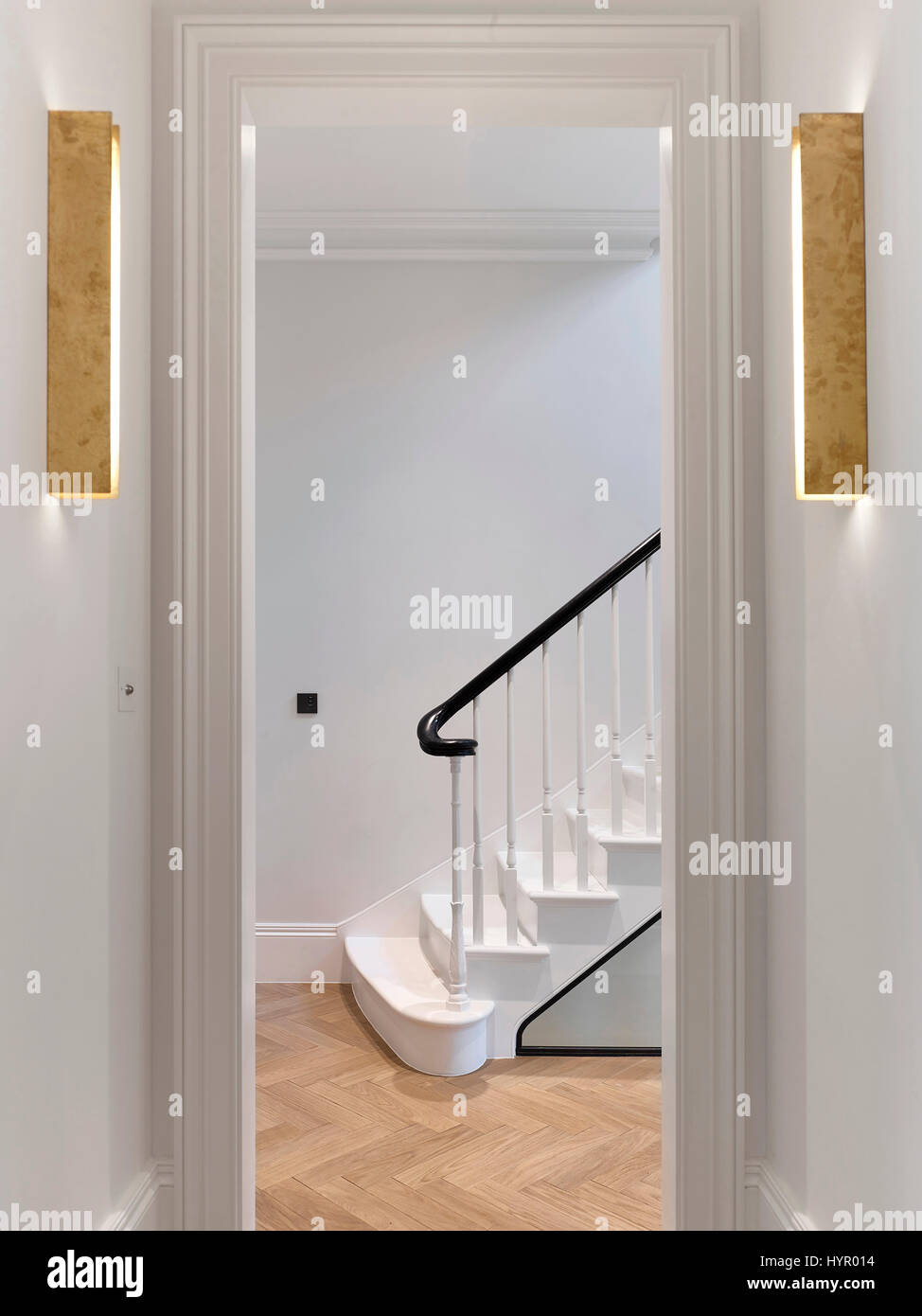 Stair. West London Family House, London, United Kingdom. Architect ...