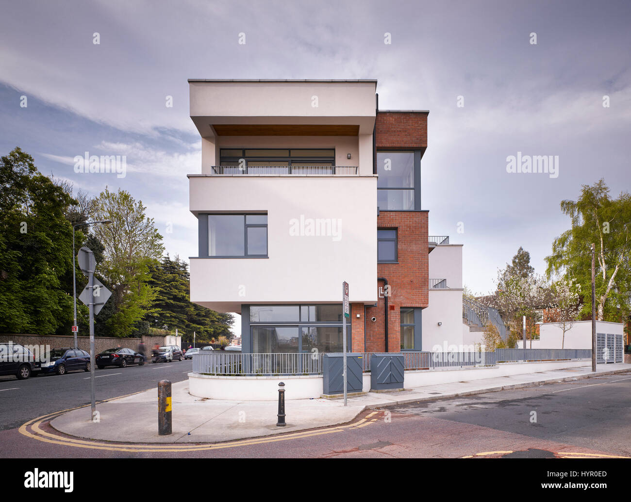 Exterior view showing balcony. Rathmines Crescent, Rathmines, Ireland ...