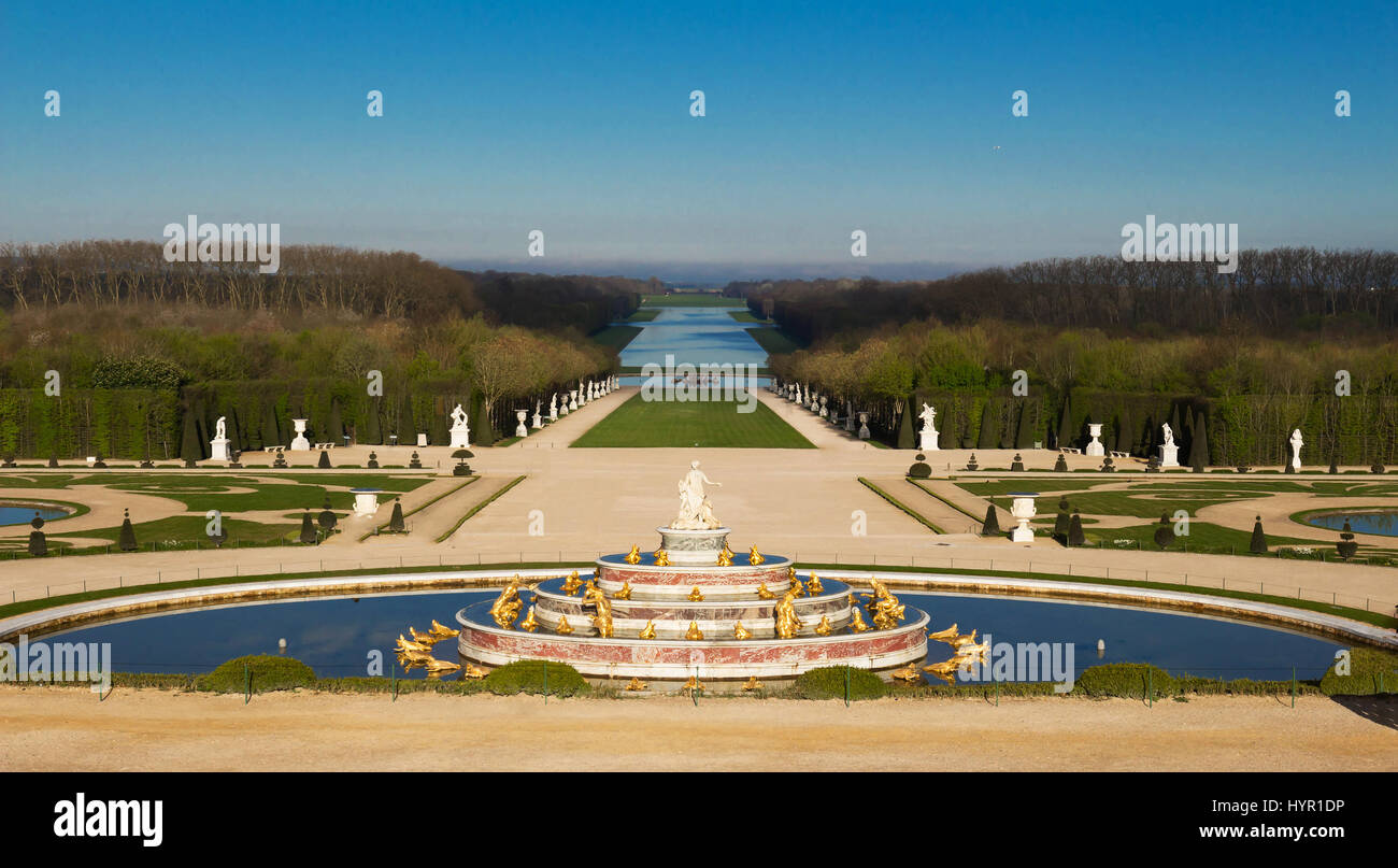 The construction of versailles hi-res stock photography and images - Alamy