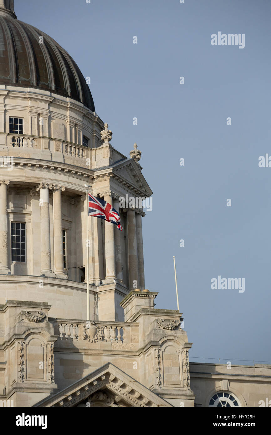 Port of Liverpool Authority Building at Pier Head by the River Mersey ...