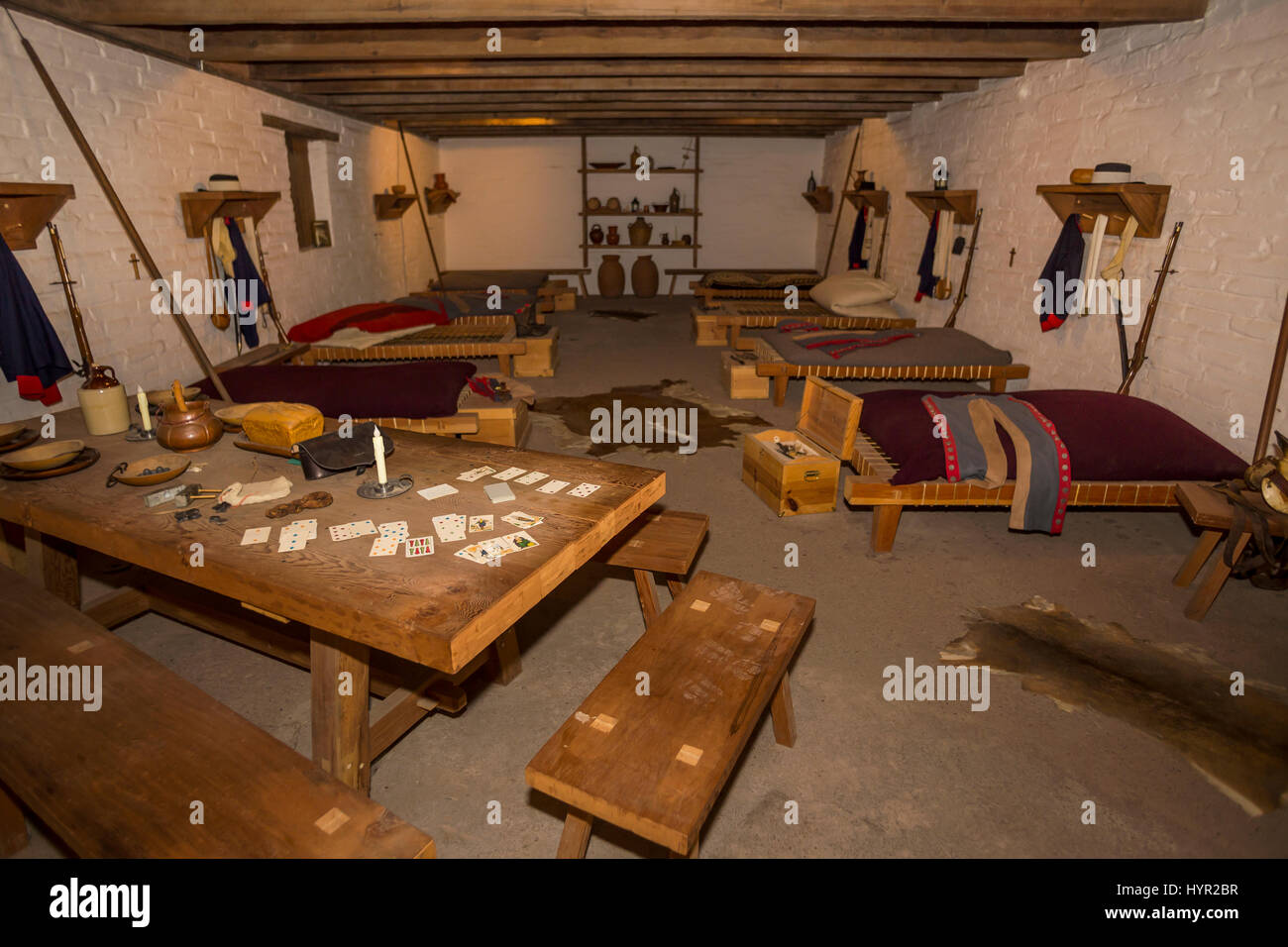 exhibit, Sonoma Barracks, Sonoma State Historic Park, Sonoma Plaza ...