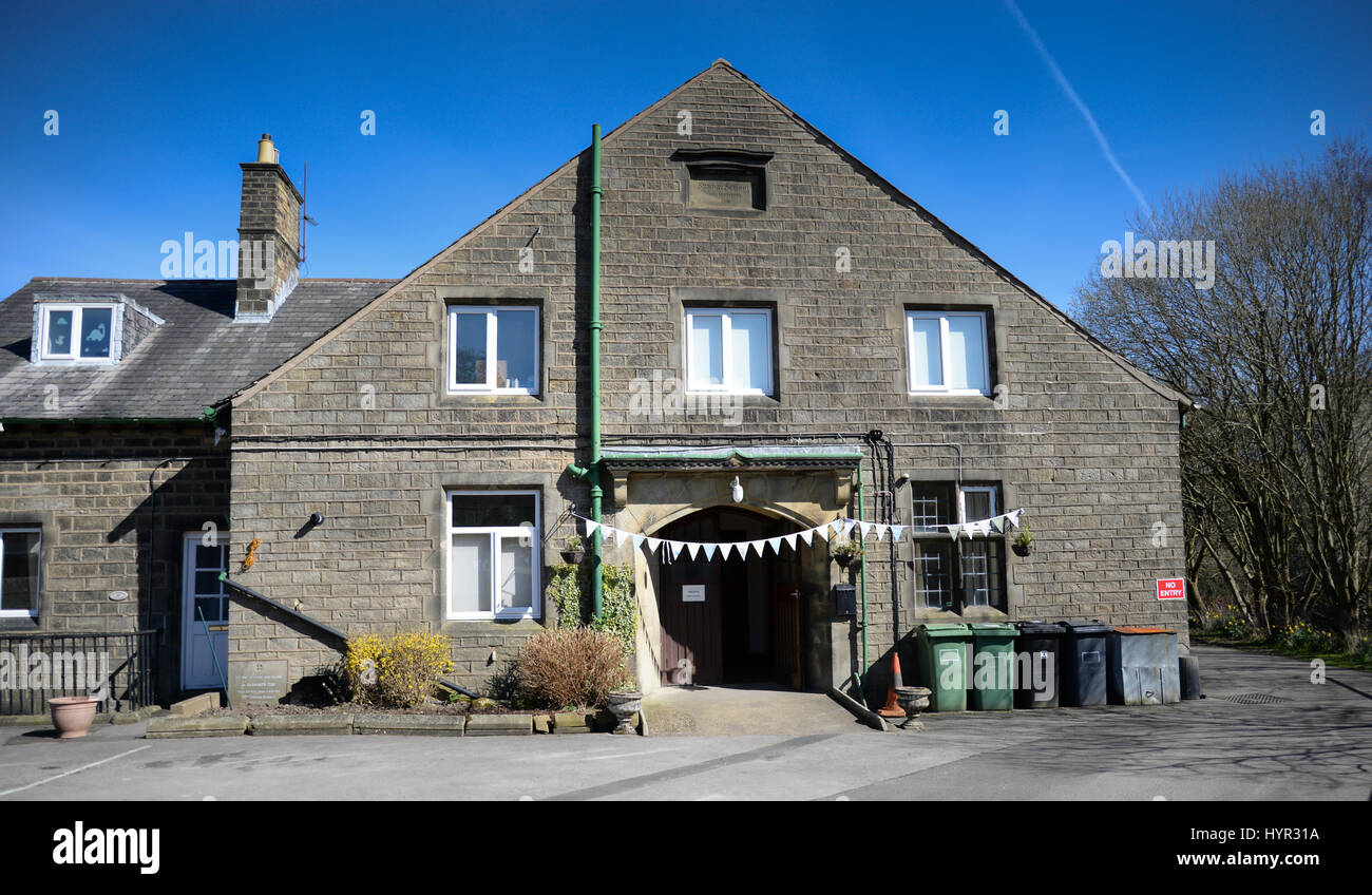 Holmbridge Village Hall, Holmbridge, West Yorkshire, England, UK Stock ...