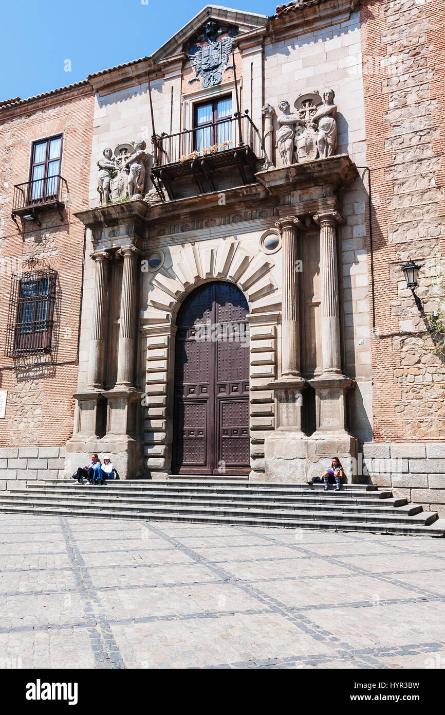 Entrance of beautiful ancient building, , Spain, Europe Stock Photo - Alamy