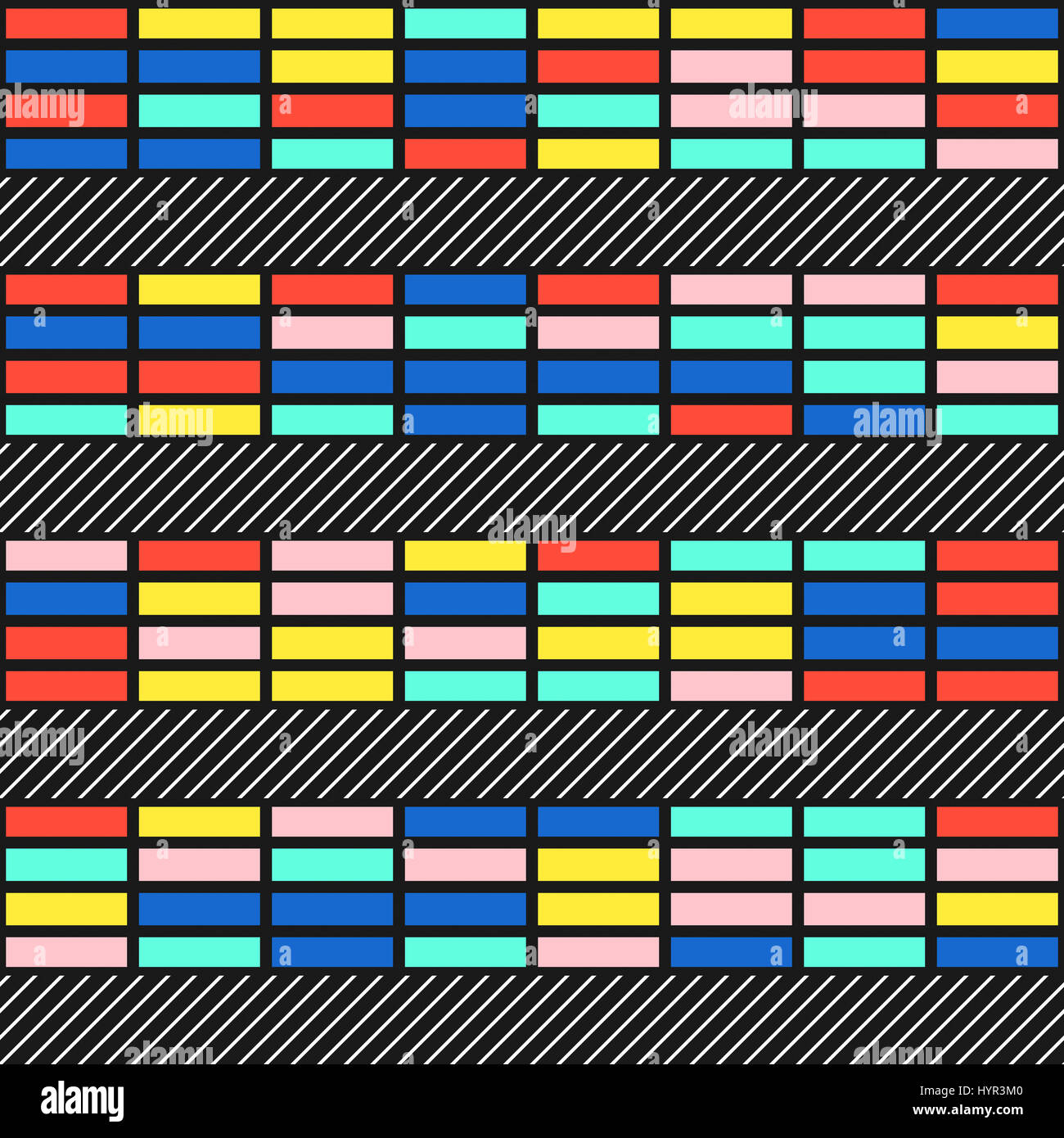 Colorful bright seamless pattern Stock Photo - Alamy