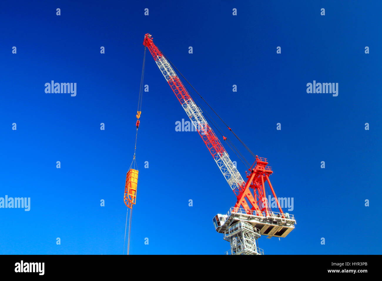 Crane at Construction Site in Asakusa Tokyo Japan Stock Photo - Alamy