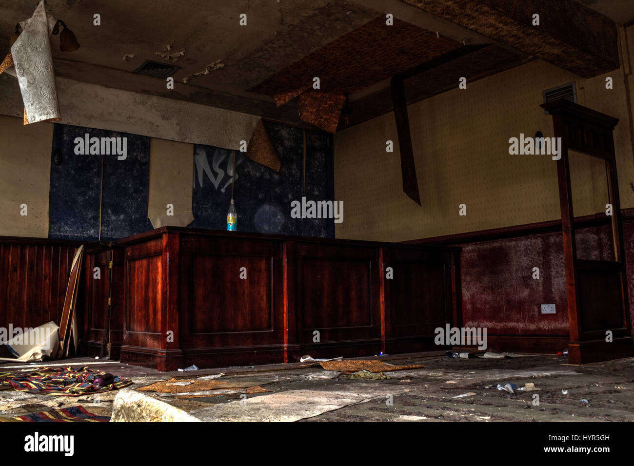 HAUNTING pictures show the rusty remains of the Hardy and Hanson ...