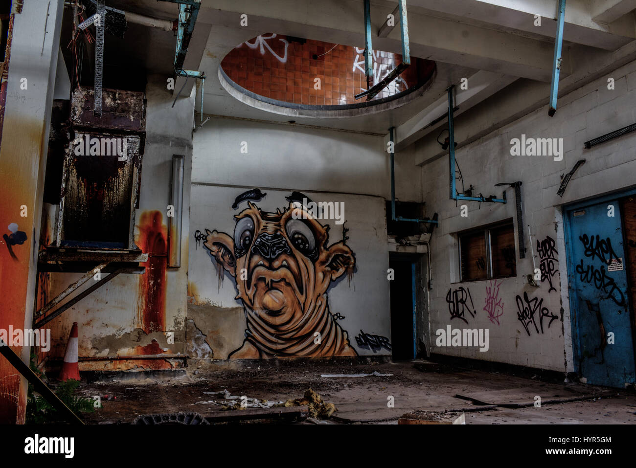 HAUNTING pictures show the rusty remains of the Hardy and Hanson ...