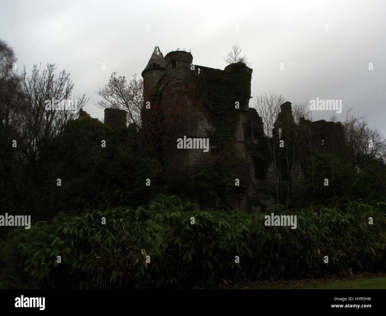 BUCHANAN CASTLE, SCOTLAND: EERIE photographs revealed an abandoned ...