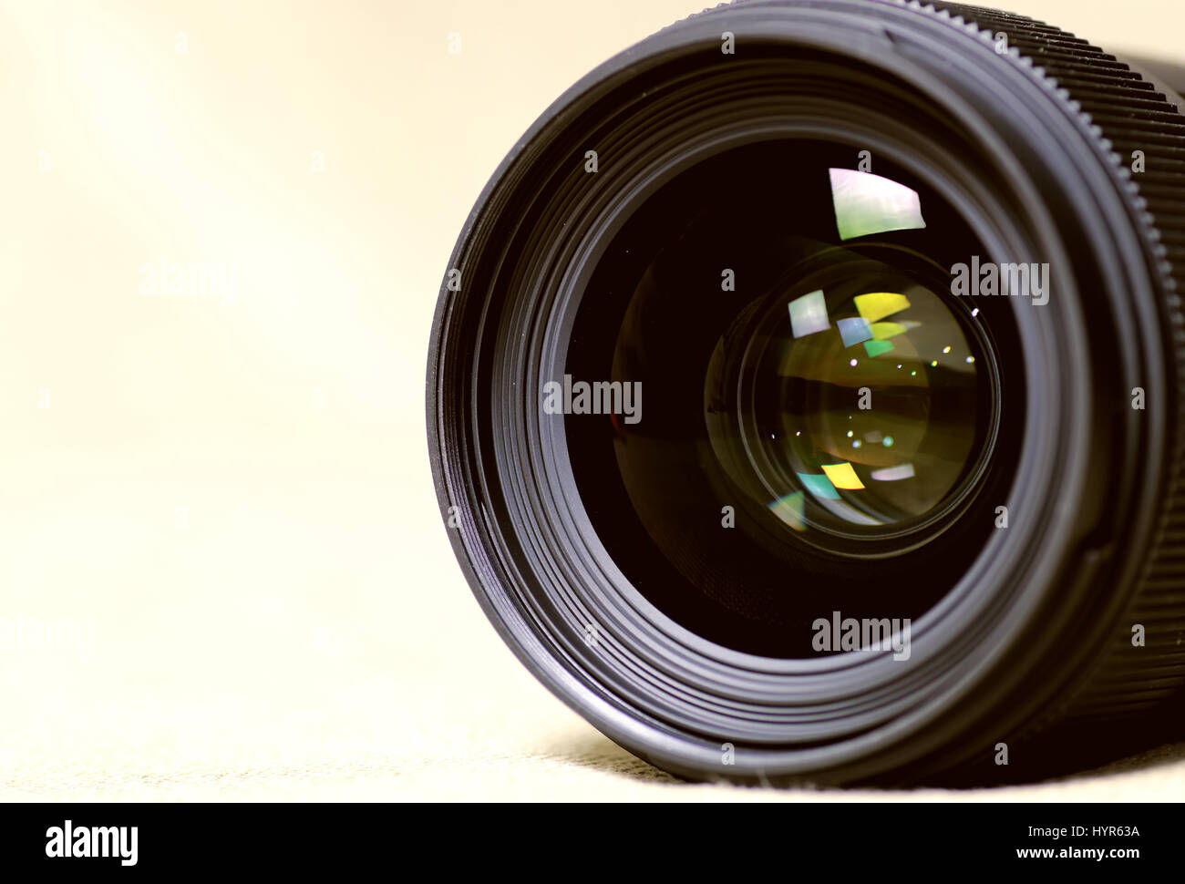 toned monochrome background of lens flare object Stock Photo - Alamy