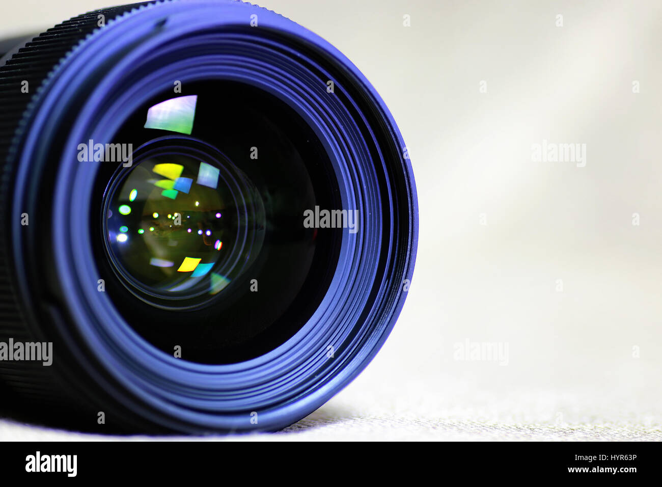 background of lens flare object Stock Photo - Alamy