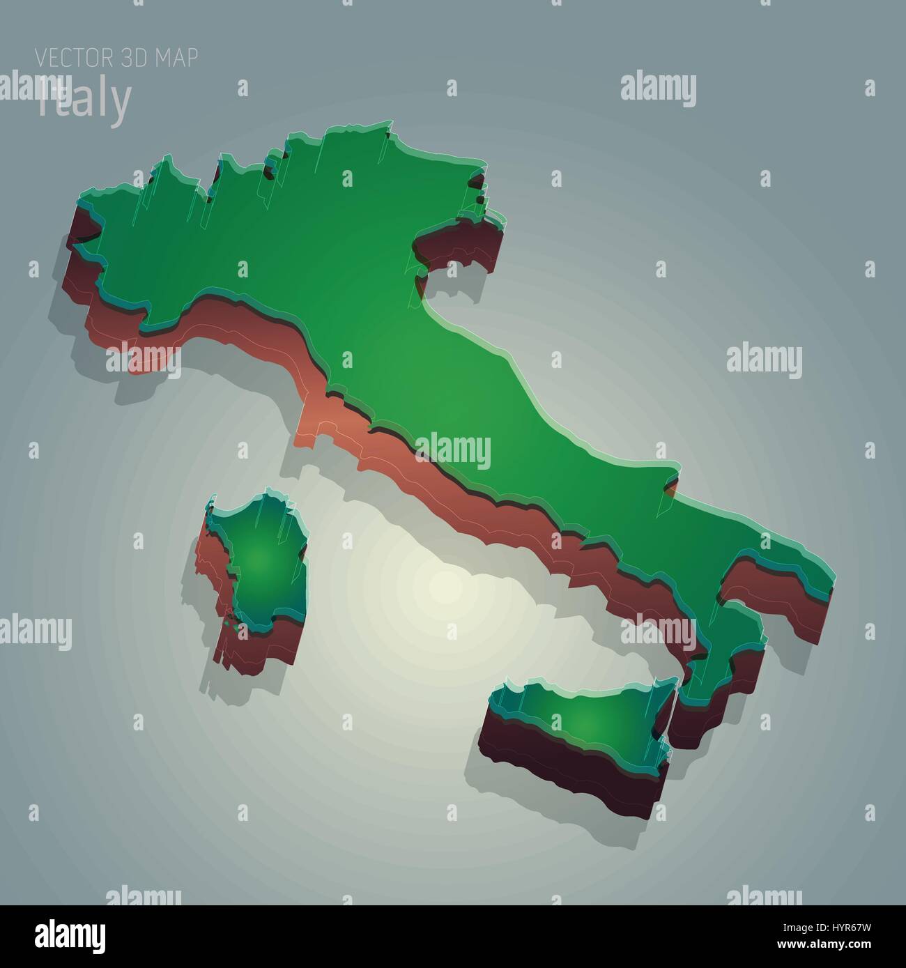 3d illustration travel maps Stock Vector Images - Alamy
