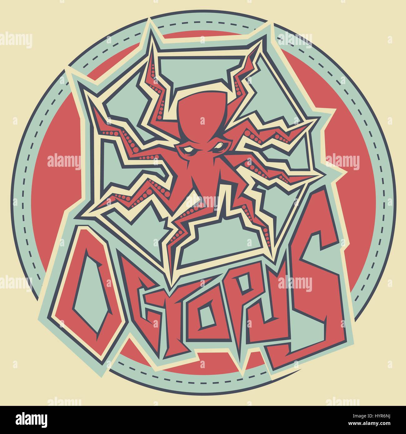 Graffiti animal drawing Stock Vector Images - Alamy