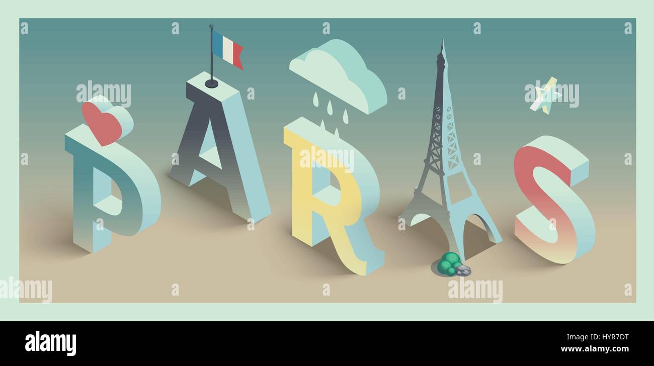 Paris urban design Stock Vector Images - Alamy