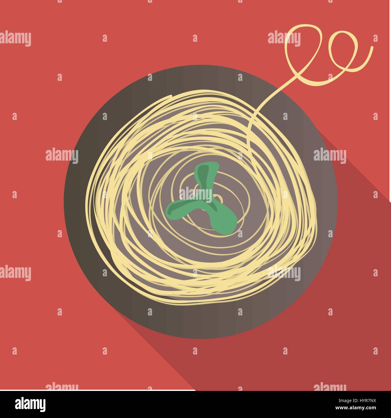 Spaghetti vector vectors hi-res stock photography and images - Alamy