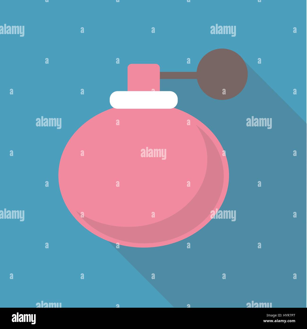 Vintage perfume bottle Stock Vector Images - Alamy