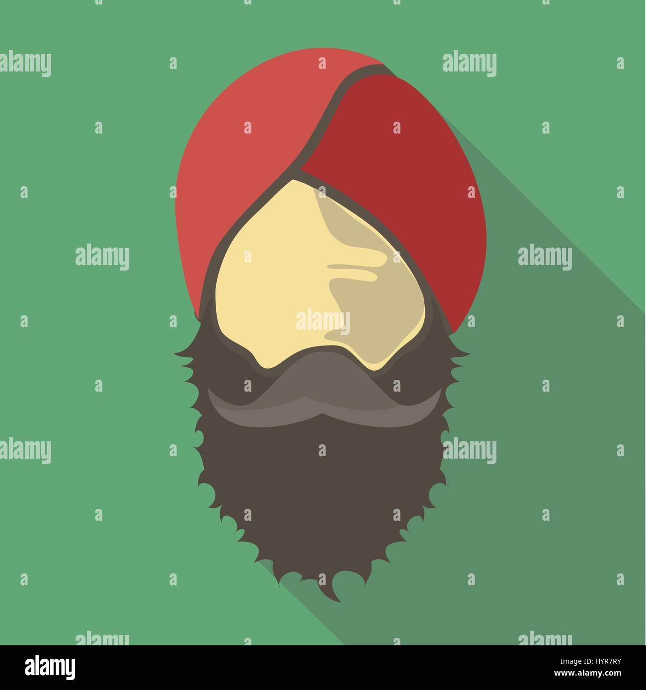 Rajasthani man Stock Vector Images - Alamy