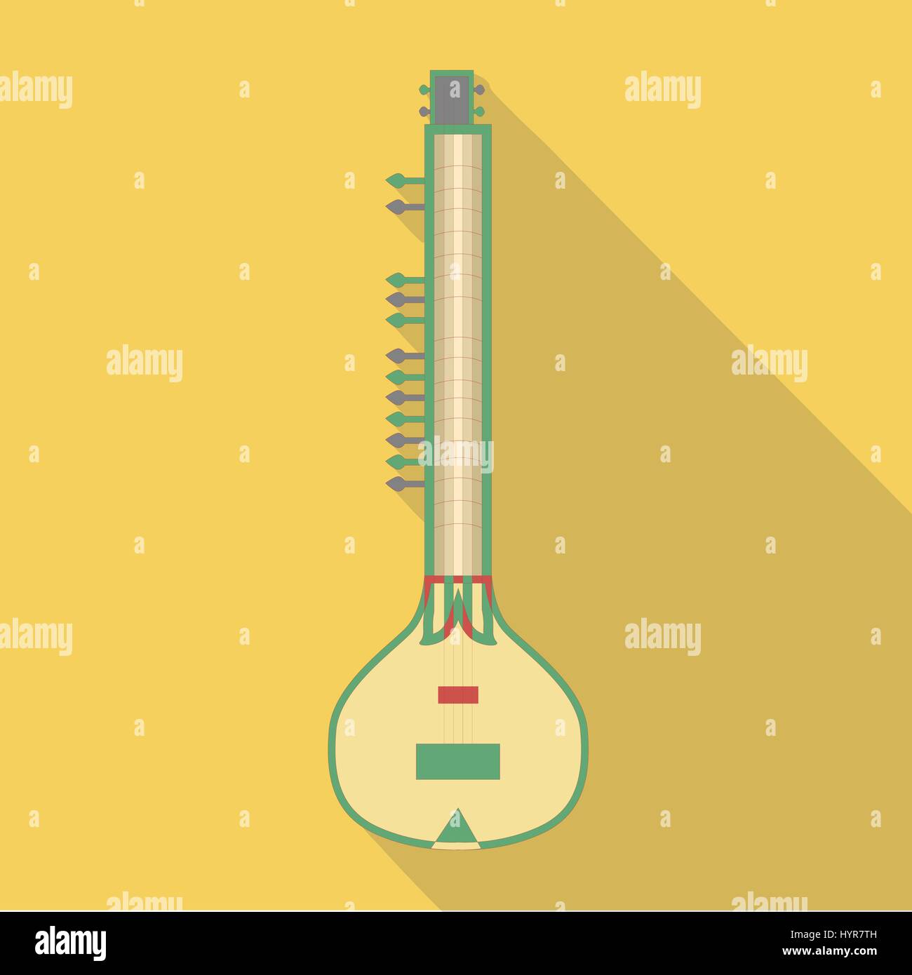 Sitar instrument hi-res stock photography and images - Alamy