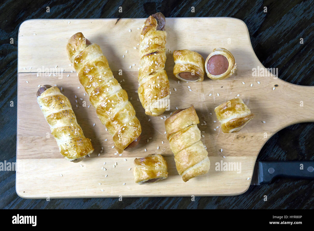 Frankfurter puff pastry hi-res stock photography and images - Alamy