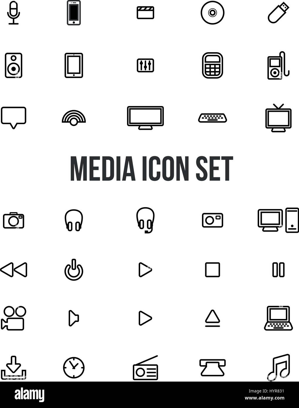 Electronic media hi-res stock photography and images - Alamy