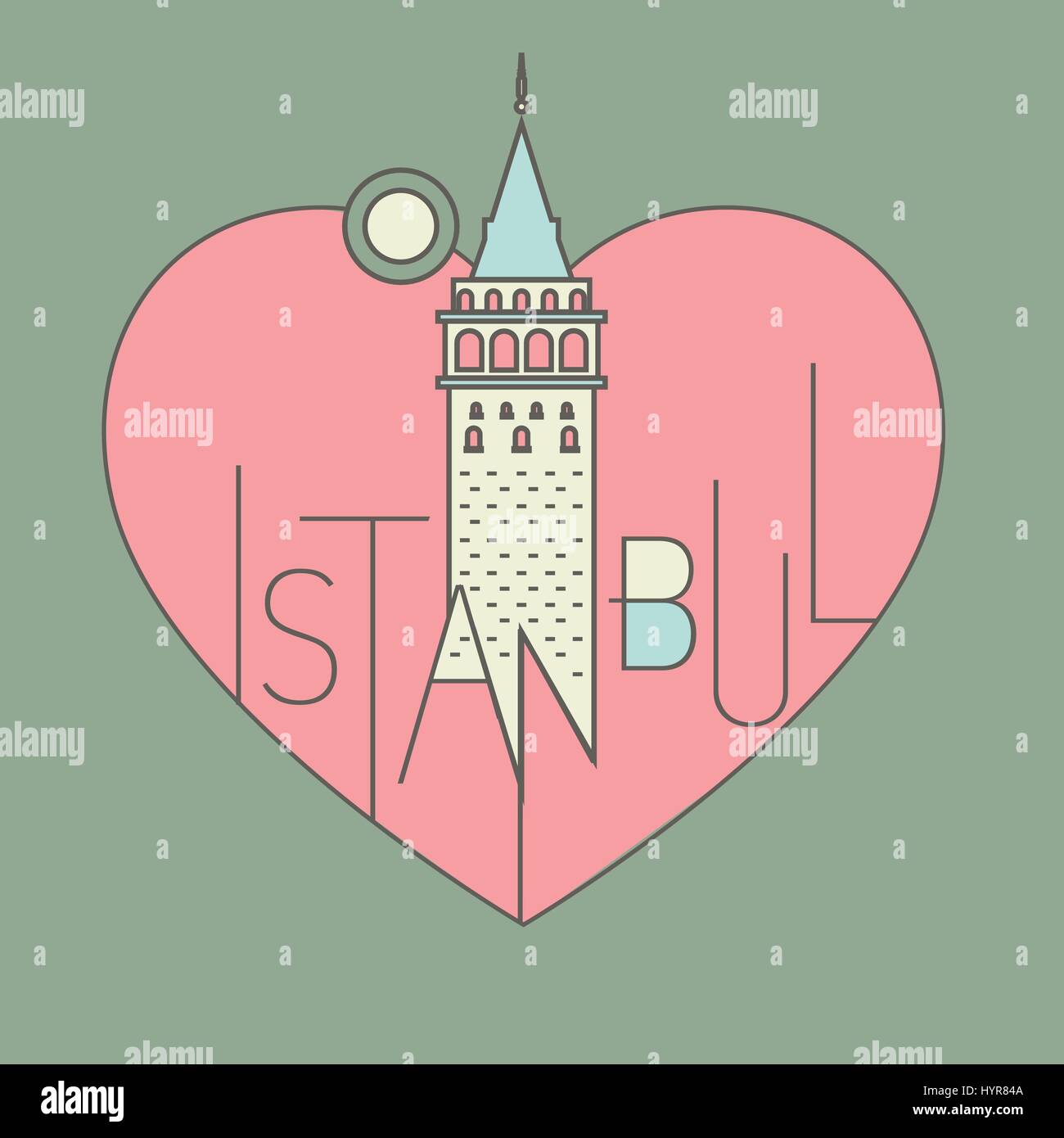 Set traditional turkish hand Stock Vector Images - Alamy