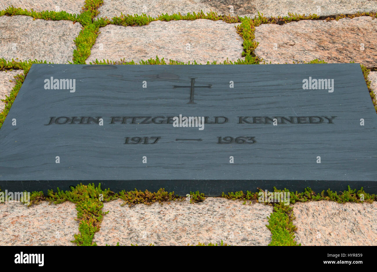 Jfk gravesite arlington cemetery hi-res stock photography and images ...