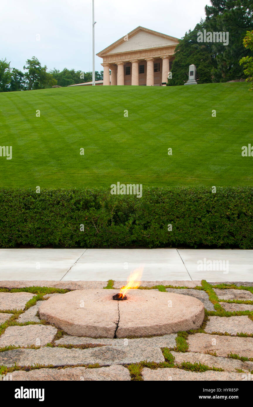 JFK Grave, Arlington National Cemetery, Virginia Stock Photo - Alamy