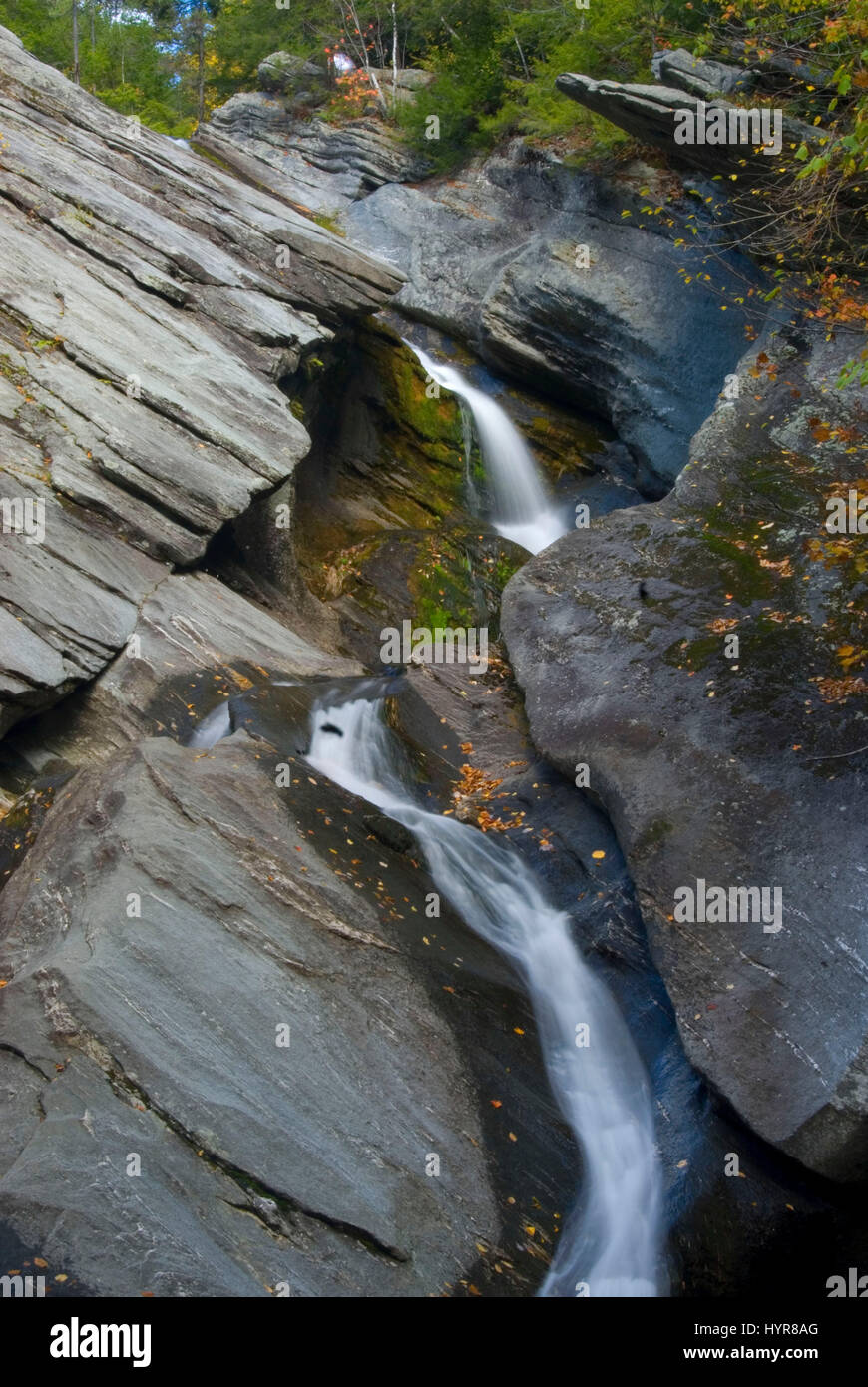 Hamilton Falls, Hamilton Falls Natural Area, Windham County, Vermont ...