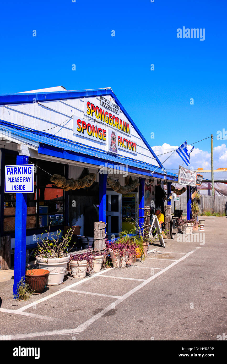 Spongeorama Sponge Factory on the historic Sponge Docks waterfront in ...
