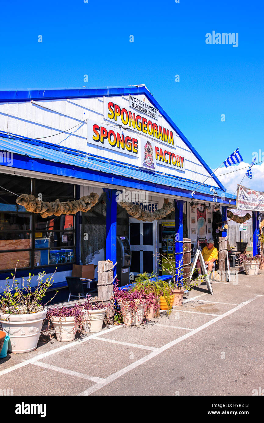 Spongeorama Sponge Factory on the historic Sponge Docks waterfront in ...