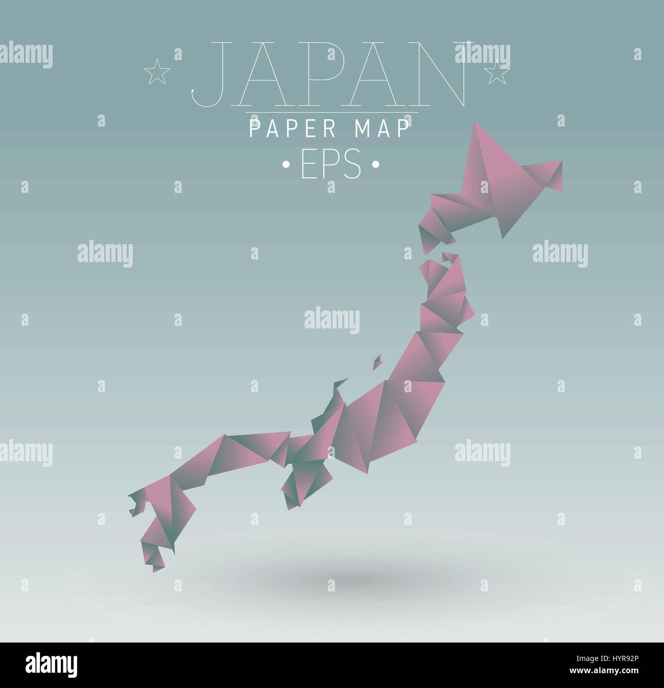 Vector watercolor map hi-res stock photography and images - Alamy