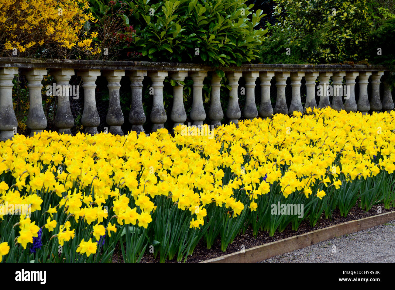 Stone balustrade garden hi-res stock photography and images - Alamy