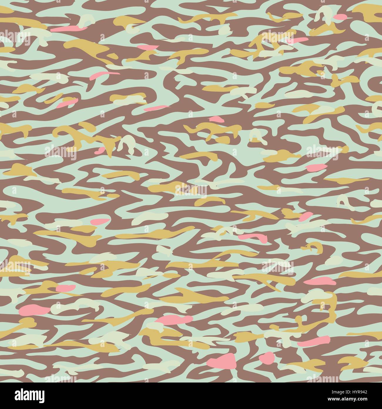 Vector seamless modern colored camouflage pattern design Stock Vector ...