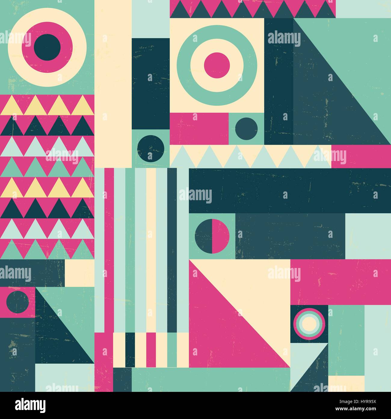 Tribal Ethnic textile decorative aged distressed ornamental striped ...