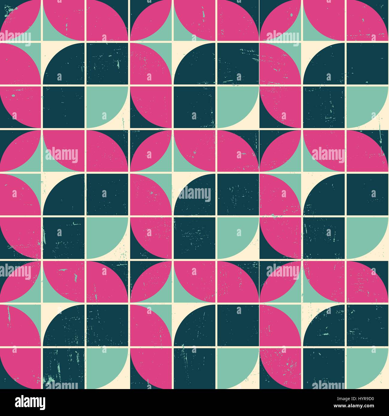 Vector Colorful abstract retro seamless geometric pattern Stock Vector Image & Art - Alamy