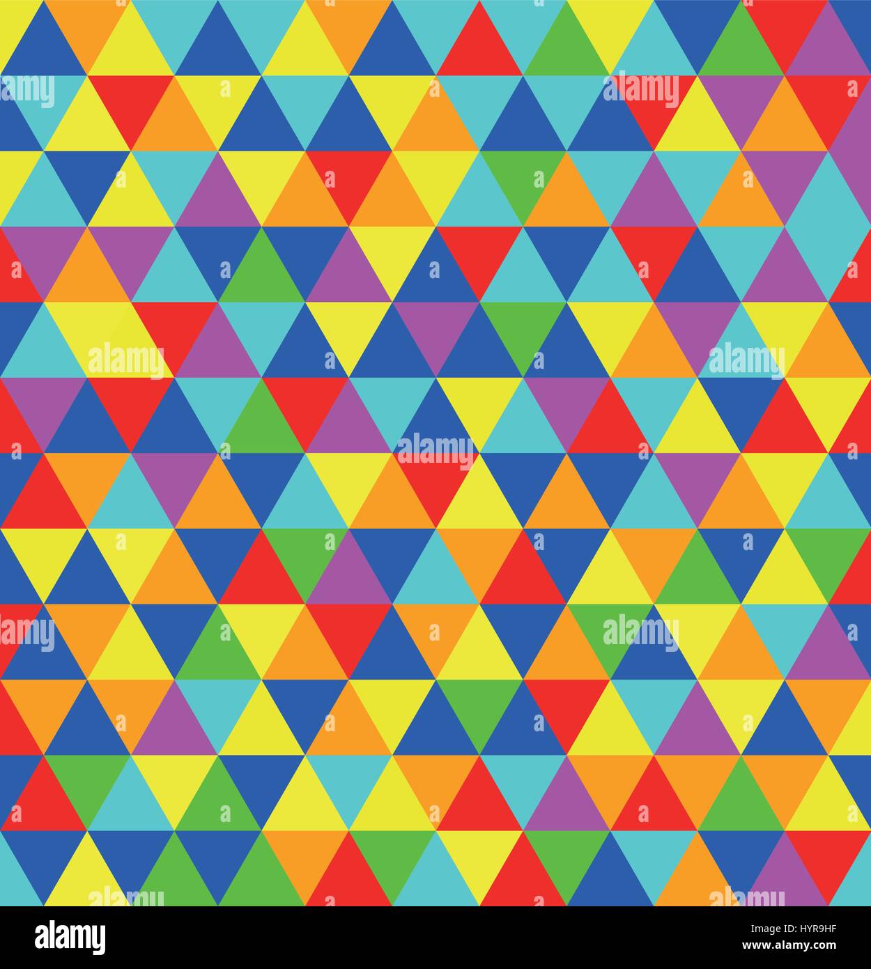 Vector Seamless Geometric Abstract Triangle Pattern Background Stock Vector Image And Art Alamy