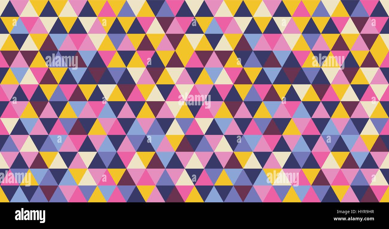 vector seamless geometric abstract triangle pattern background Stock ...